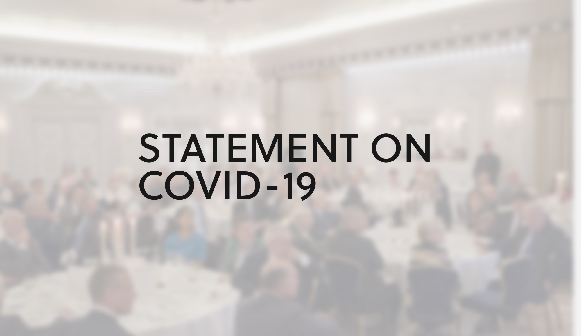 Statement on COVID-19 and the 2020 ERA Foundation Lunch and Lecture ...